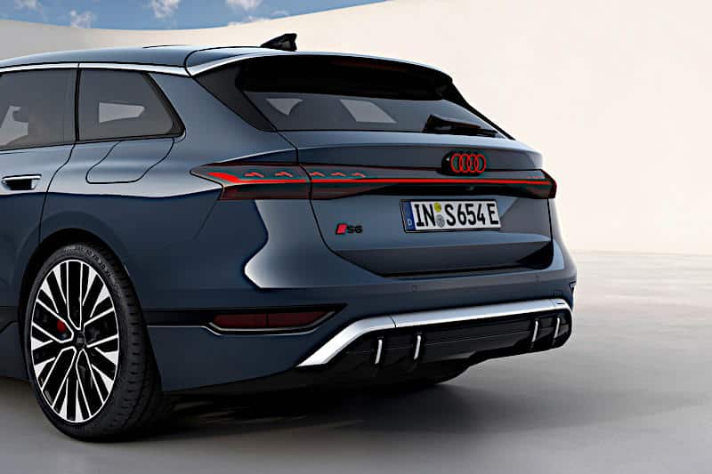 Audi S6 Avant e-tron: la Station Wagon Elettrica ad alte prestazioni ...